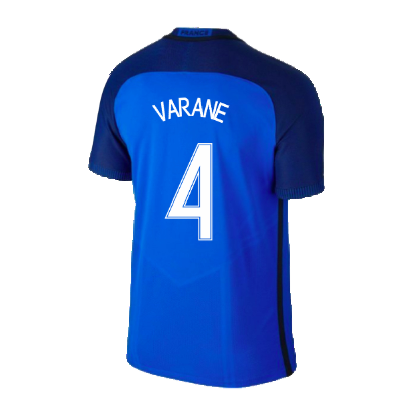 France 2016-17 Home Shirt (s) (Excellent) (VARANE 4) – Classic Football Kit